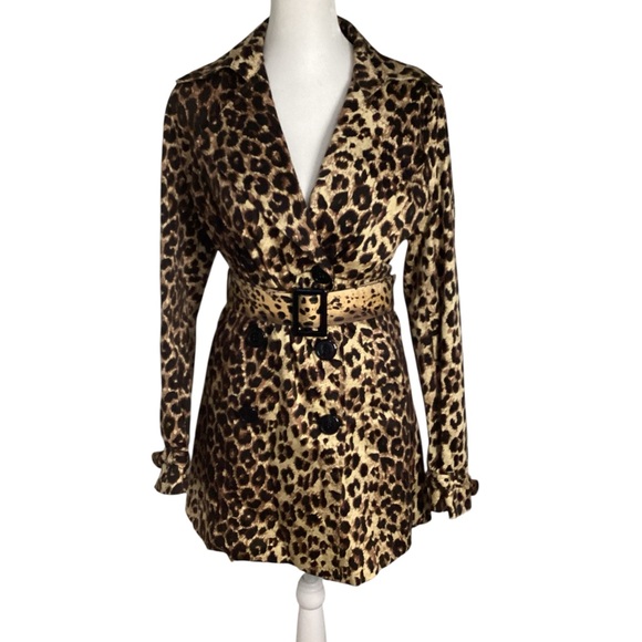 Vertigo Paris | Jackets & Coats | Vertigo Paris Xs Animal Print Double ...